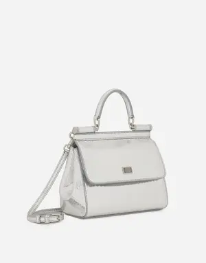 Dolce & Gabbana Small Sicily Handbag - Silver