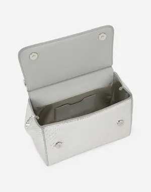 Dolce & Gabbana Small Sicily Handbag - Silver