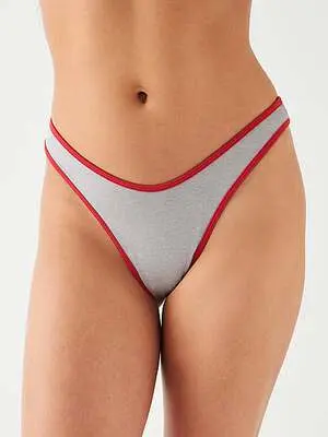 Victoria's Secret Frankies Bikinis Dove Bikini Bottom Grey