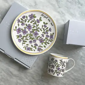 Twig New York Prouna Molly Hatch Forget Me Not Mug - Multi