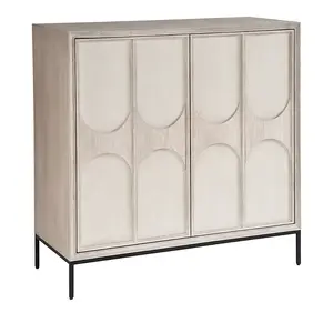 UNIVERSAL Bloomingdale's Odessa Bar Cabinet - Gray