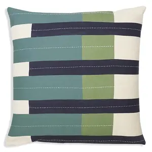 ANCHAL Shift Throw Pillow - Spruce