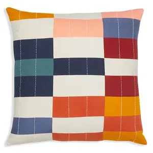 ANCHAL Check Throw Pillow - Multi