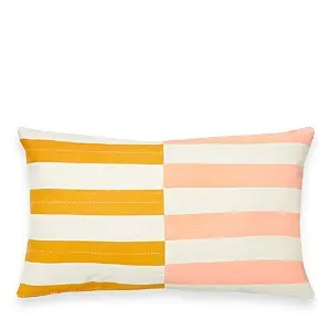 ANCHAL Offset Lumbar Pillow - Yellow