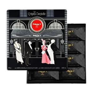 Maxim's De Paris Milk Chocolate Lace Crepes Tin