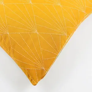 ANCHAL Array Throw Pillow - Yellow