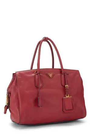 Prada Vitello Daino Convertible Handbag