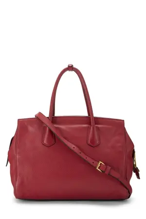 Prada Vitello Daino Convertible Handbag