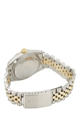 Rolex Stainless Steel & 18k Gold Tapestry Datejust 16013