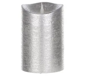 MELROSE International 5.5' Silver Led Candle - One-color