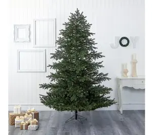 NEARLY NATURAL 7.5' South Carolina Faux Christm S Tree - One-color