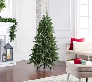 BETHLEHEM LIGHTS As Is 5' Green Colorflip Led Tree W/storage - One-color