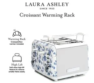 Laura Ashley 4-slice Toaster