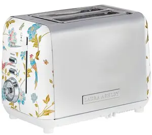 Laura Ashley 2-slice Toaster - Silver