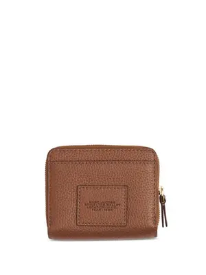 Marc Jacobs The Leather Mini Compact Wallet - Brown