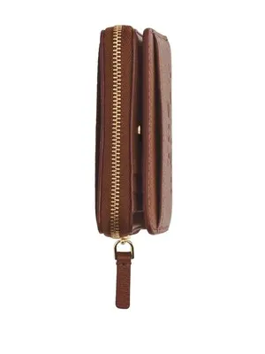Marc Jacobs The Leather Mini Compact Wallet - Brown