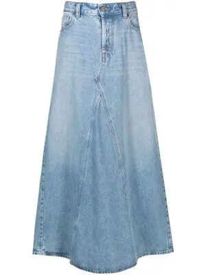 DIESEL® Denim Maxi Skirt