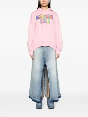Moschino Logo-print Cotton Hoodie