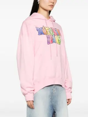 Moschino Logo-print Cotton Hoodie