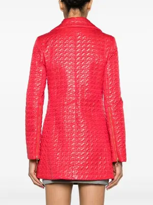 PATOU Monogram-quilted Shell Jacket - Red