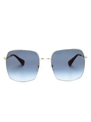 CARTIER Oversized Sunglasses - Gold