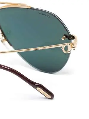 Cartier Round Frame Sunglasses