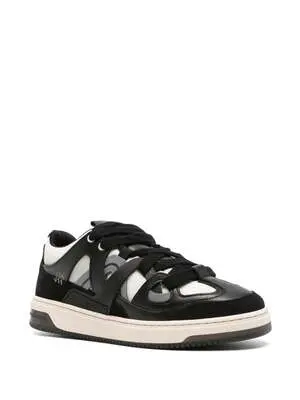 REPRESENT Bully Leather Sneakers - Black