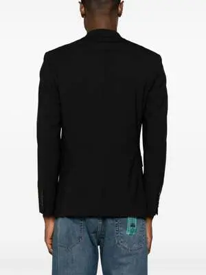 Theory Single-breasted Virgin Wool-blend Blazer