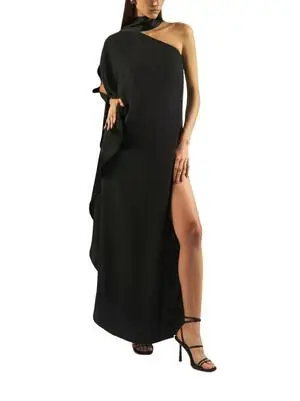 TALLER MARMO Taller Marmo Bolkan One-Shoulder Maxi Dress Black