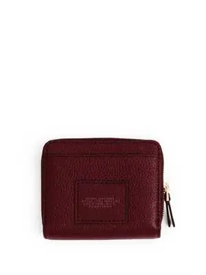 Marc Jacobs The Leather Mini Compact Wallet - Red