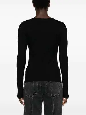 DIESEL® T-matic Chain Embellished Long Sleeve T-shirt