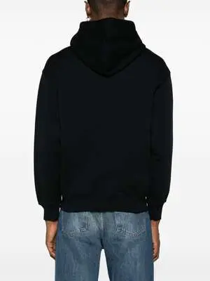 Emporio Armani Logo-patch Cotton Hoodie
