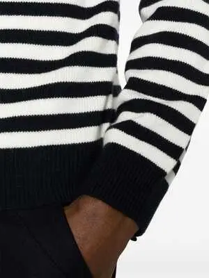 Theory Latho Striped Jumper - Blue