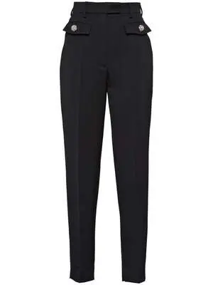 Prada Wool Sateen Trousers