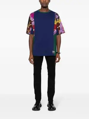 Versace Chain-print Cotton T-shirt