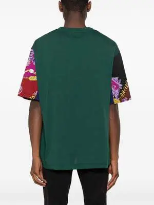 Versace Chain-print Cotton T-shirt