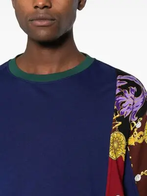 Versace Chain-print Cotton T-shirt