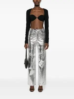 Dsquared2 Long-sleeved Cropped Top