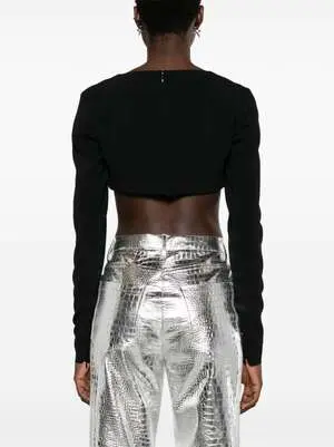 Dsquared2 Long-sleeved Cropped Top