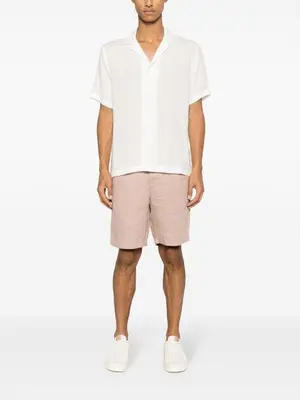 Orlebar Brown Maitan Short-sleeved Linen Shirt - White