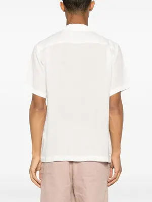 Orlebar Brown Maitan Short-sleeved Linen Shirt - White