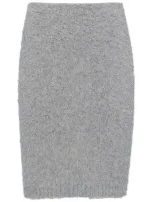 Prada Cashmere Pencil Skirt