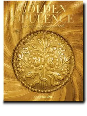 Assouline Golden Opulence: 500 Years Of Luxuriant Style Silk Book - Gold
