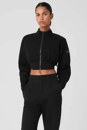 Alo Yoga On Point Moto Jacket - Black
