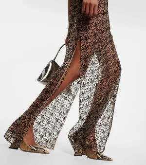 Attico Cotton-blend Maxi Dress