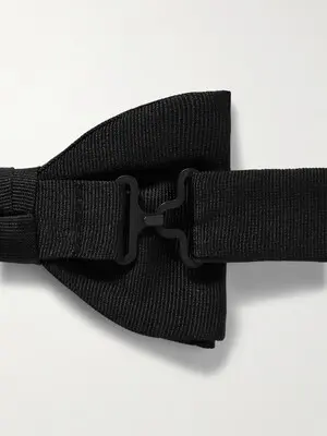 Mr P. Pre-tied Silk-faille Bow Tie