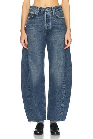 AGOLDE Luna Pieced Wide Leg Jeans - Control