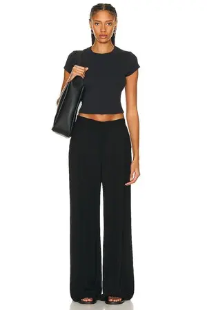 ST. AGNI Organic Cotton Baby Tee - Jet Black