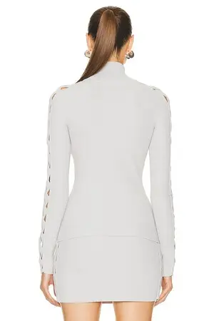 Alaïa Long Sleeve Turtleneck Top