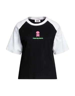 Gcds Cotton Jersey T-shirt - Black